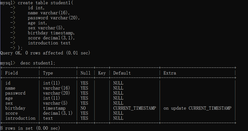 【MySQL】数据库基本操作（基础）_database changed-CSDN博客