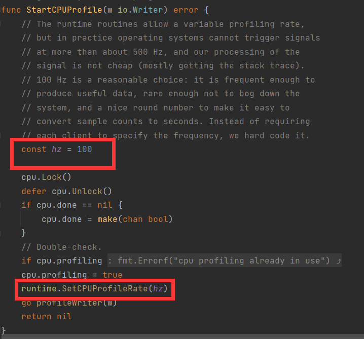 cannot set cpu profile rate until previous profile has finished-CSDN博客