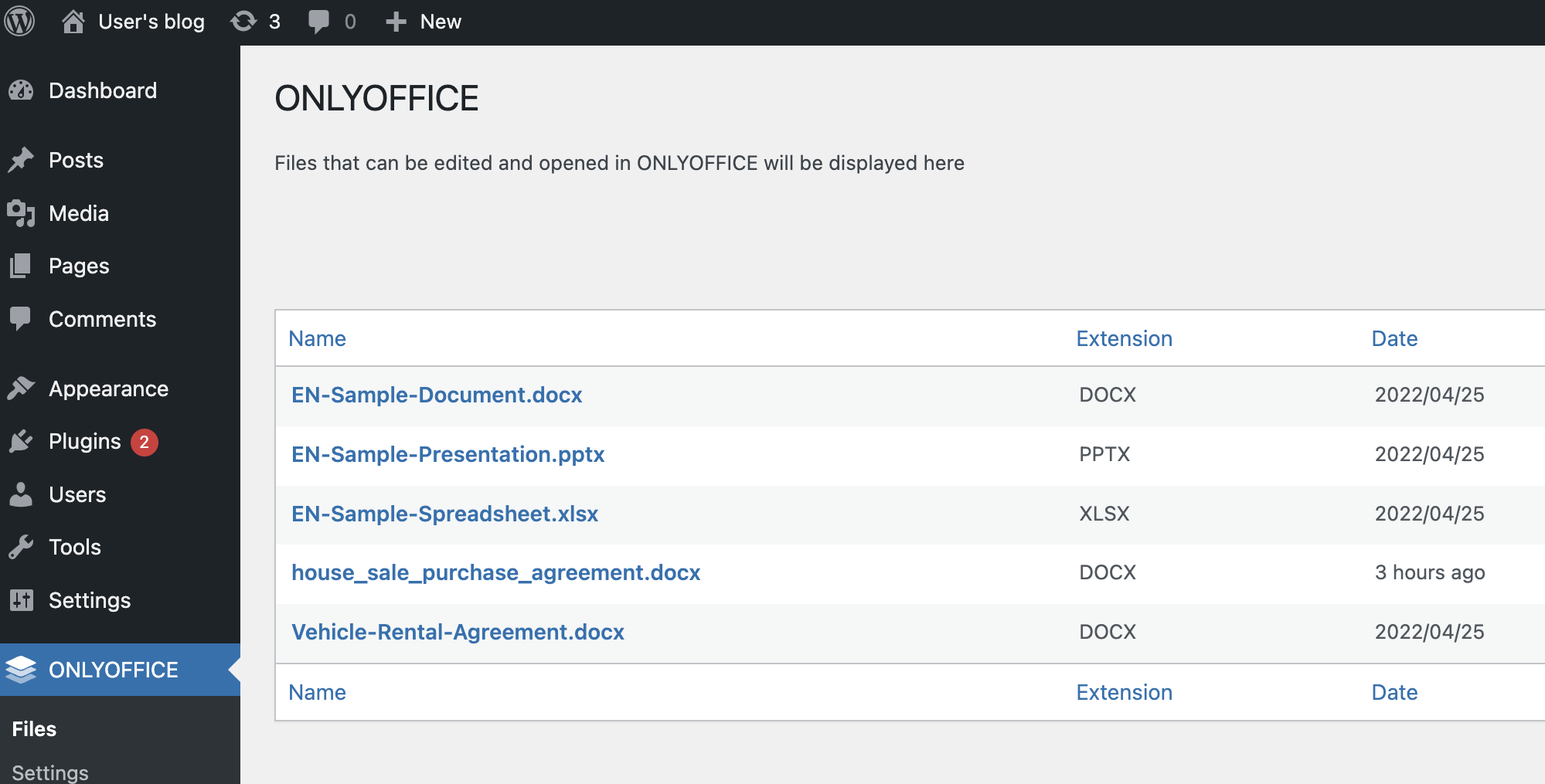 如何将 ONLYOFFICE 与 WordPress 进行集成_word press onlyoffice-CSDN博客