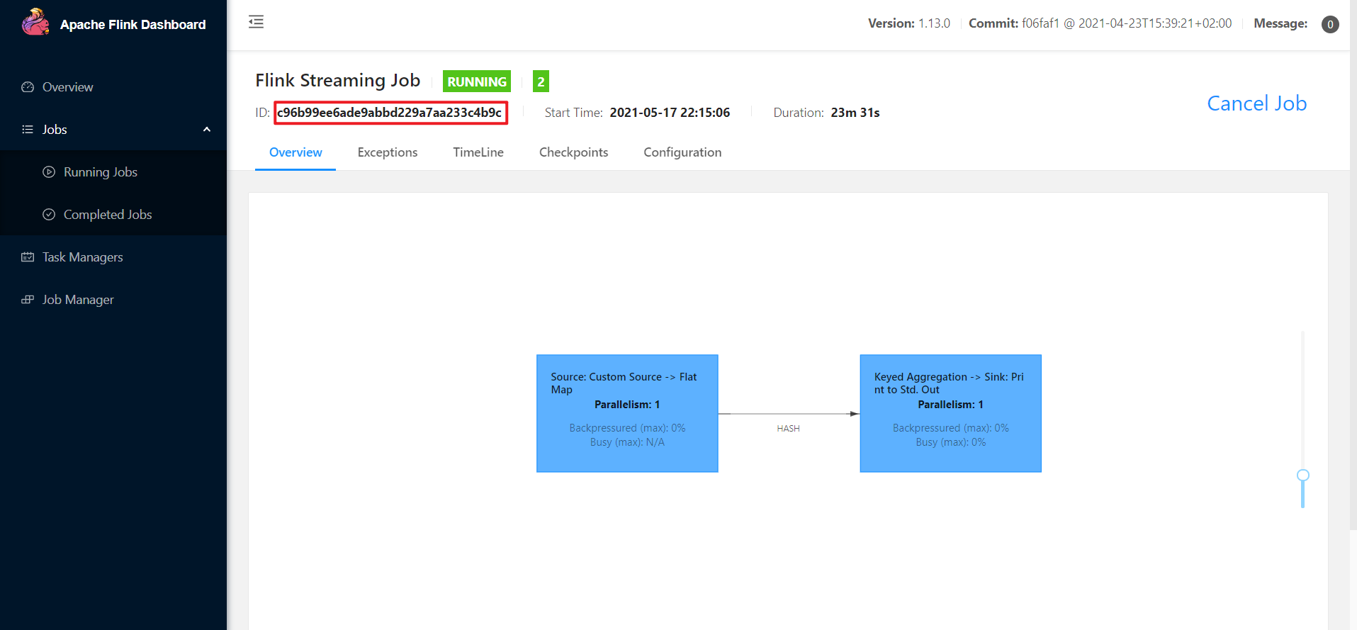 Flink的Yarn-Per-Job提交指令_flink run -t yarn-per-job-CSDN博客