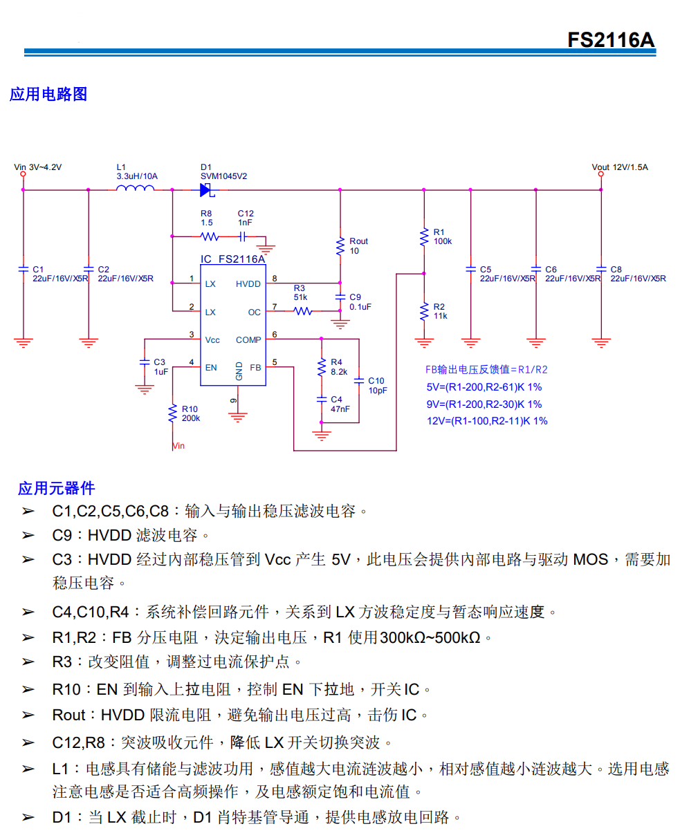 FS2116A原厂SOP-8L 电流控制模式升压转化器芯片IC-CSDN博客