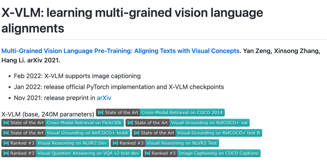 学习视觉和语言的多粒度对齐？字节提出新多模态预训练方法 X-VLM：代码已开源！...-CSDN博客