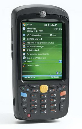 3.5寸linux平板电脑,3.5寸触屏 摩托罗拉智能新机MC55登场[图文]