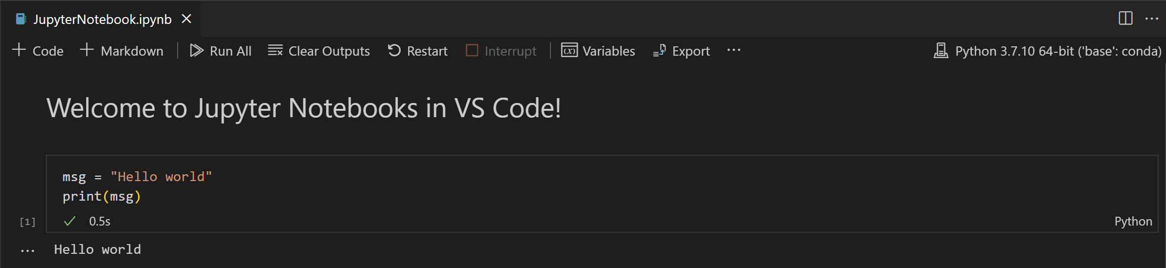 代码编辑与数据分析的完美结合：vscode 携手 Jupyter Notebookjupyter Vscode Csdn博客 0670