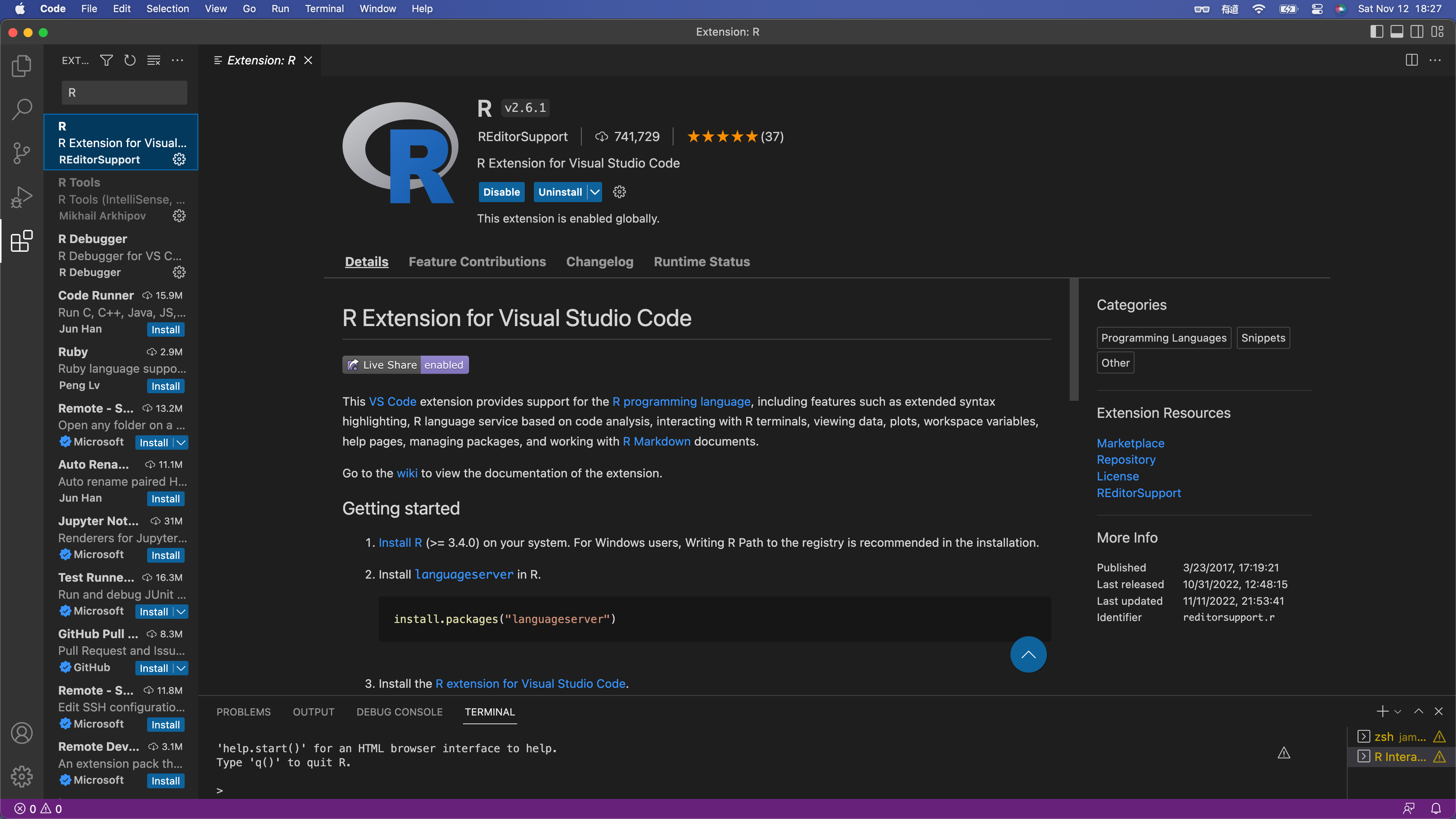 VS Code | 在VS Code中搭建你的R语言运行环境吧！~（图文介绍超详细）_r语言用什么软件运行-CSDN博客