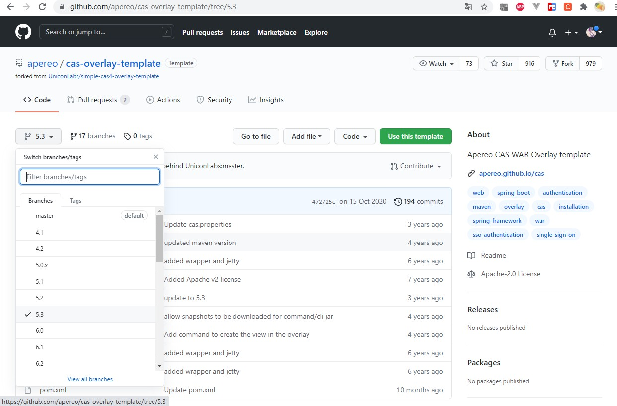 CAS 5.3服务器搭建_cas-overlay-CSDN博客