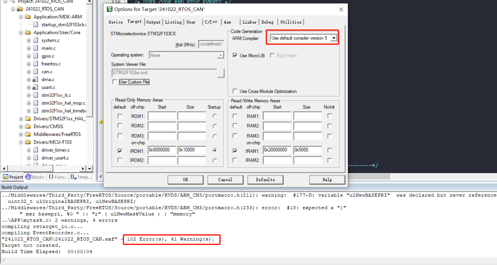 【MDK应用】MDK编译器(AC5/AC6)选择、及其工程创建(CubeMX&&RTOS/裸机)_mdk ac6-CSDN博客