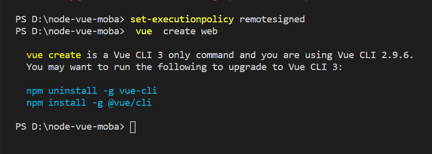 Vue 无法加载文件 Cprogram Filesnodejsvueps1,因为在此系统上禁止运行脚本。 Csdn博客