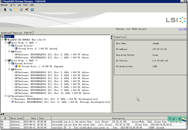 利用MegaRaid Storage Manager 管理LSI RAID卡-CSDN博客