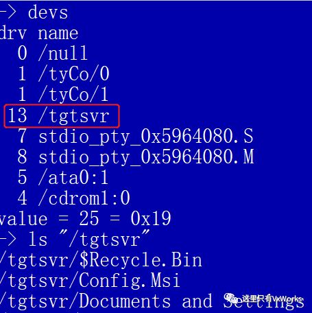 VxWorks file system and its format command use - Programmer Sought