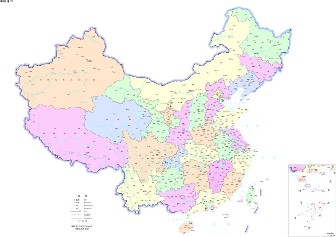155幅可印刷出版的中国标准地图_地图使用出版-CSDN博客