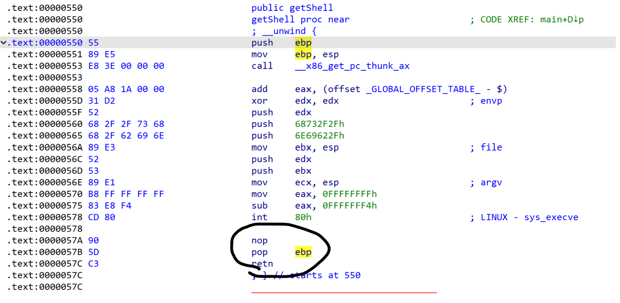 buu get_started_3dsctf_2016 关于内平栈和外平栈-CSDN博客