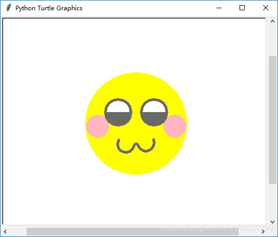 python用turtle画笑脸的代码,用python画出简单笑脸_海龟编辑器笑脸代码-CSDN博客