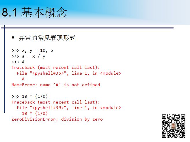 1900页python系列ppt分享八：异常处理结构与程序调试、测试（70页） Csdn博客