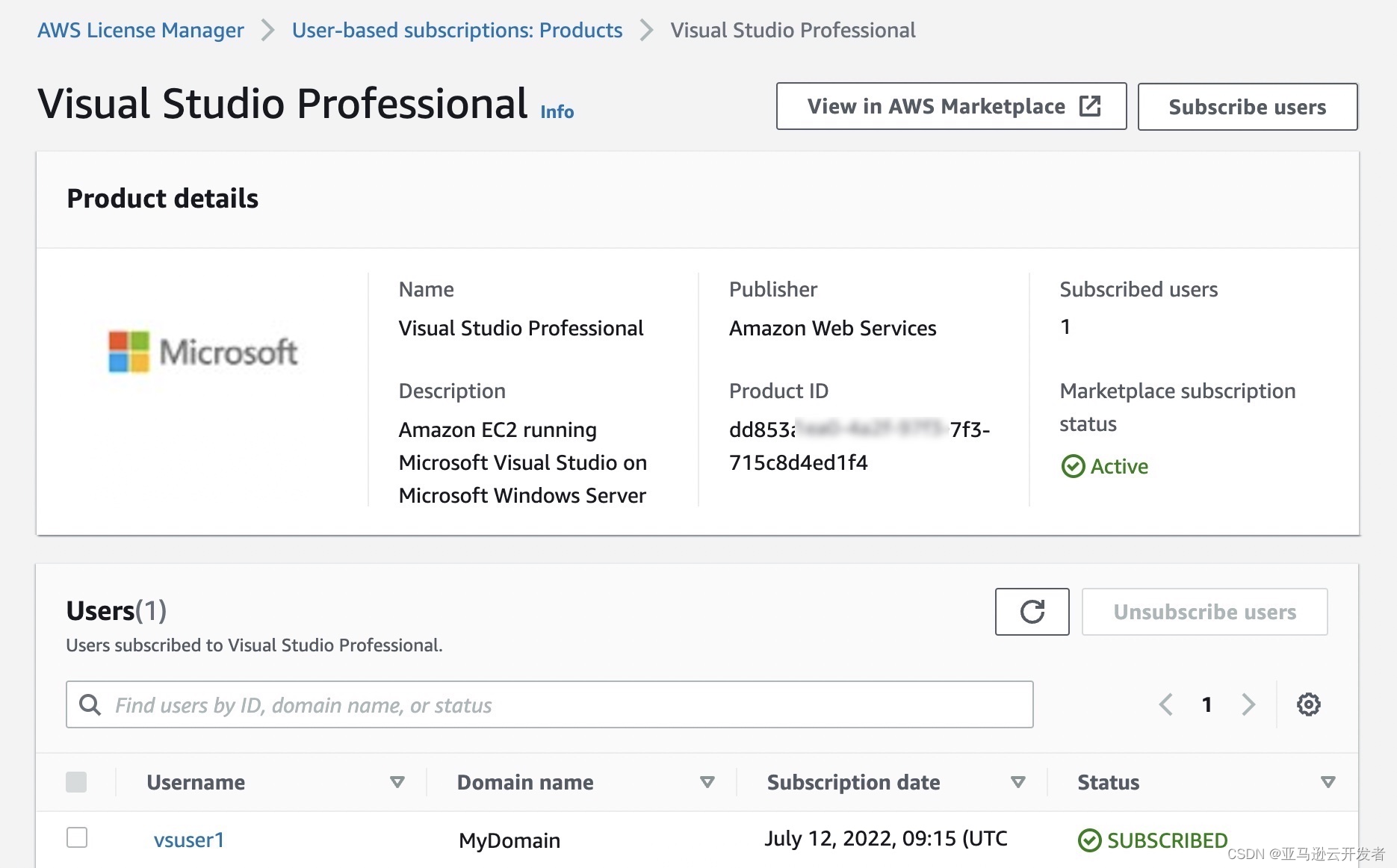 新增 – 使用基于用户的许可证模式在 Amazon EC2 上运行 Visual Studio 软件_软件许可证书图片-CSDN博客