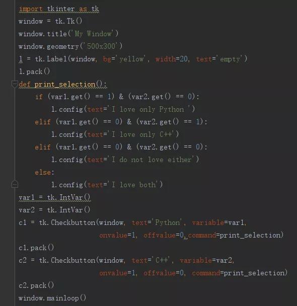 python tk combobox设置值为空_「每日一练」Python复选框的运用-CSDN博客