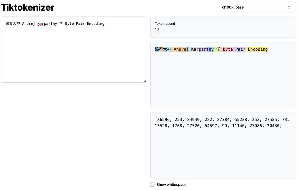 LLM基础课: 跟着大神 Andrej Karpathy 学习 Byte Pair Encoding_andrej karpathy llm.c-CSDN博客