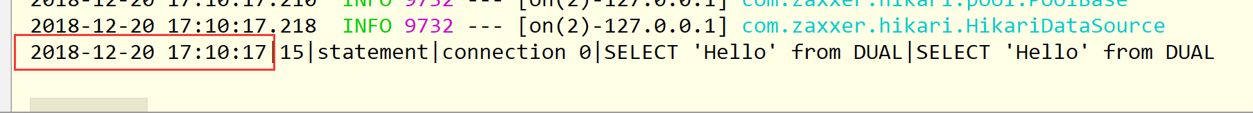 p6spy oracle,springboot p6spy 打印完整sql