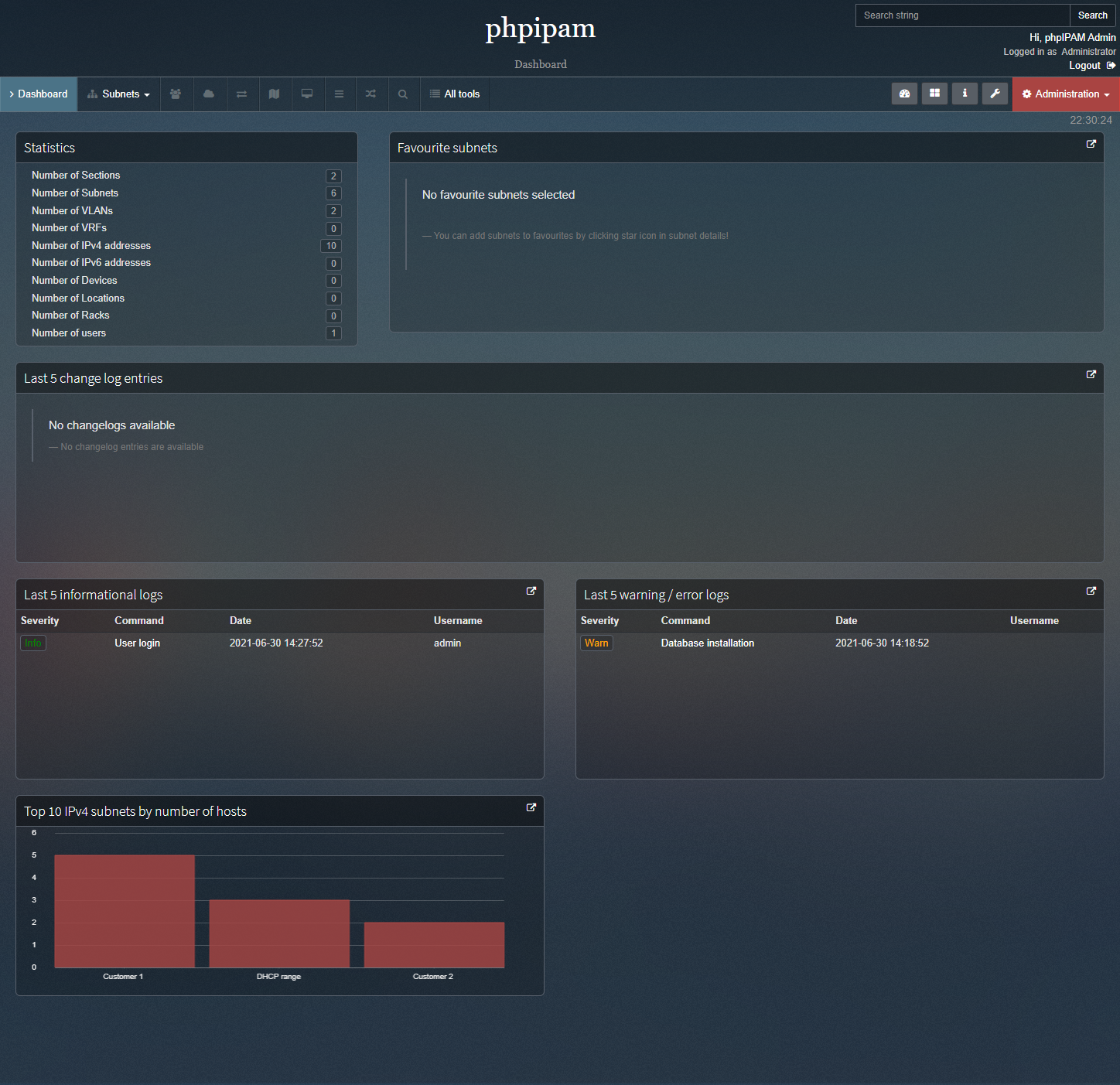 告别excel，用phpIPAM来管理家庭网络-CSDN博客