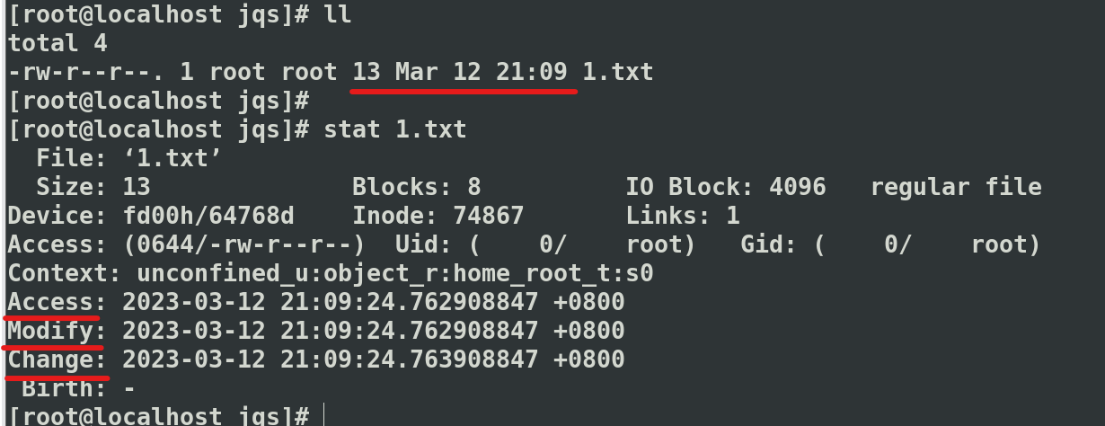 Linux学习笔记(atime、mtime、ctime)linux Mtime Csdn博客