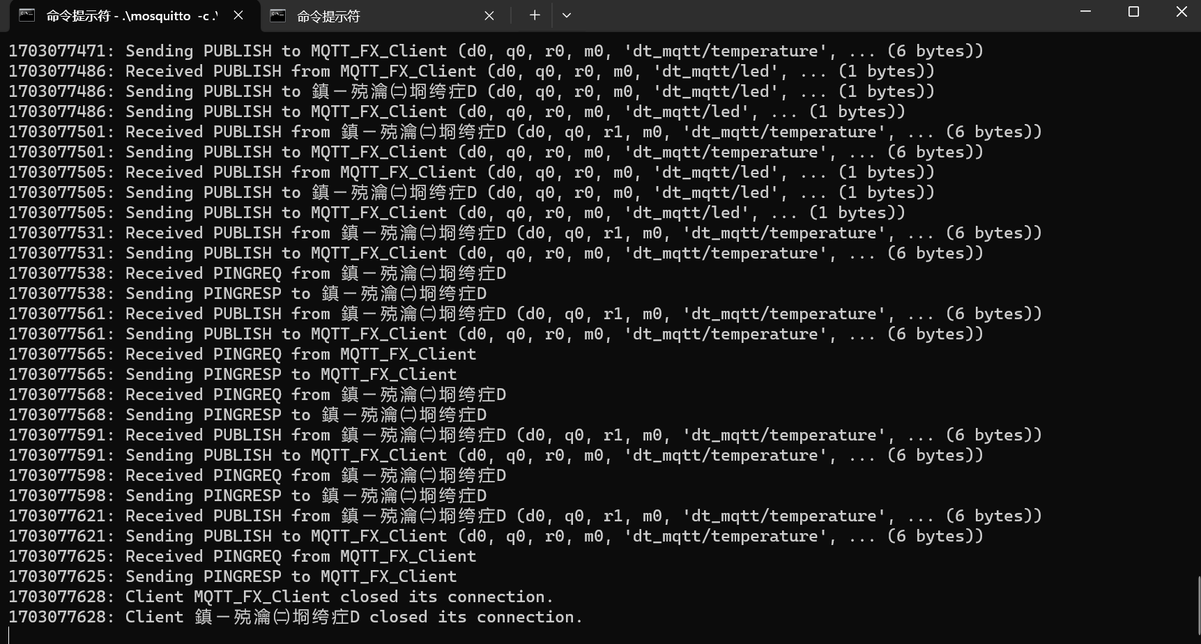 MQTT：window作为server，板子client发送数据_mqtt fx server-CSDN博客