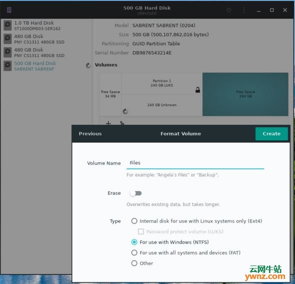 安装linux分区设置密码,安装和使用Gnome Disk Utility在Linux上加密硬盘分区-CSDN博客