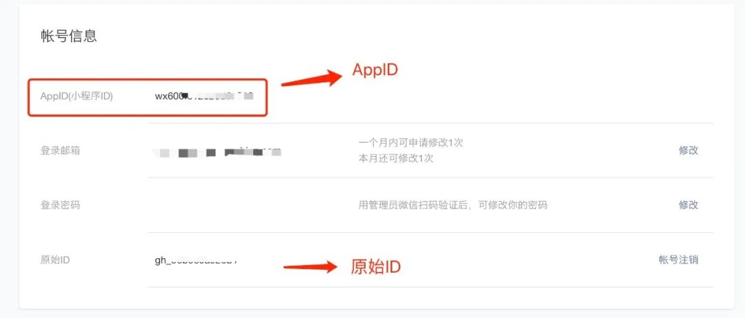 appid 原始id_微信开发之小程序登录相关的各类ID_微信小程序 原始id appid 区别-CSDN博客