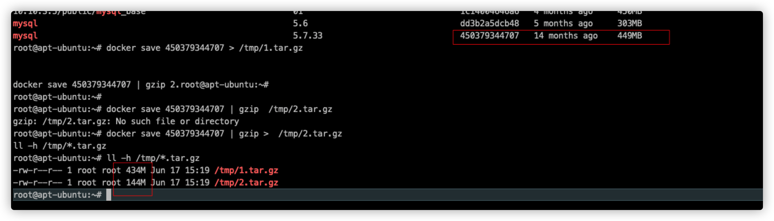 [docker]-docker使用gzip压缩导出镜像文件大小_docker save gzip-CSDN博客