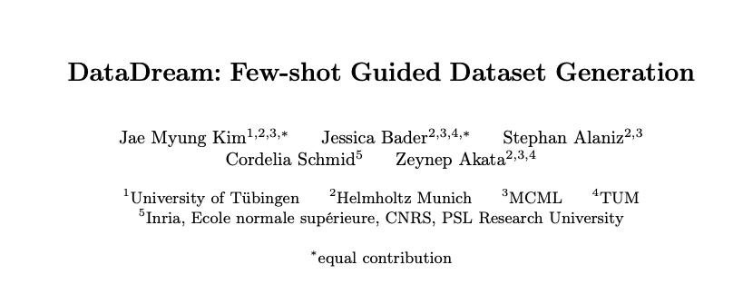 DataDream：调一调更好，基于LoRA微调SD的训练集合成新方案 | ECCV'24-CSDN博客