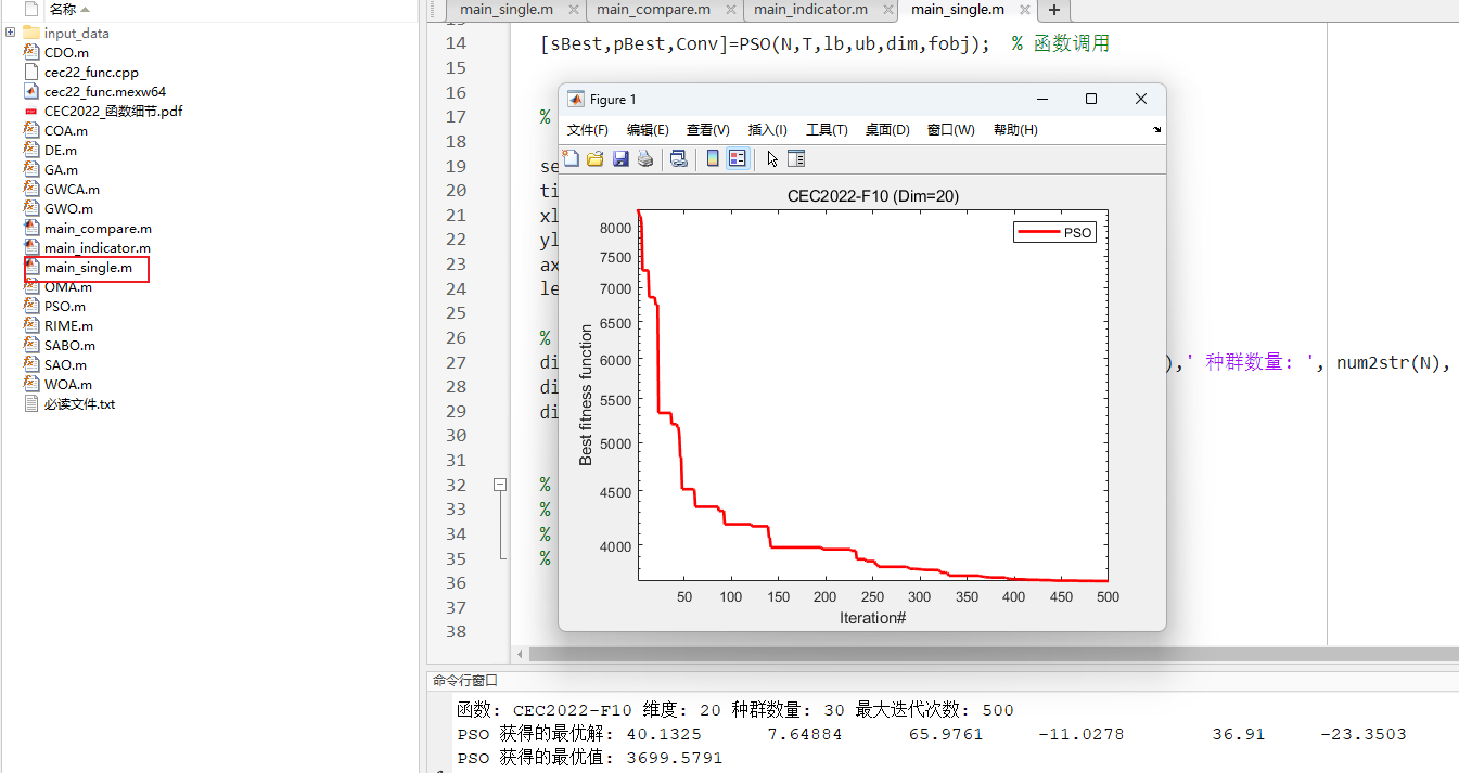 CEC2022：12种算法跑CEC2022测试集输出和自动保存评价指标(matlab代码)_matlab导出算法30次测试结果-CSDN博客