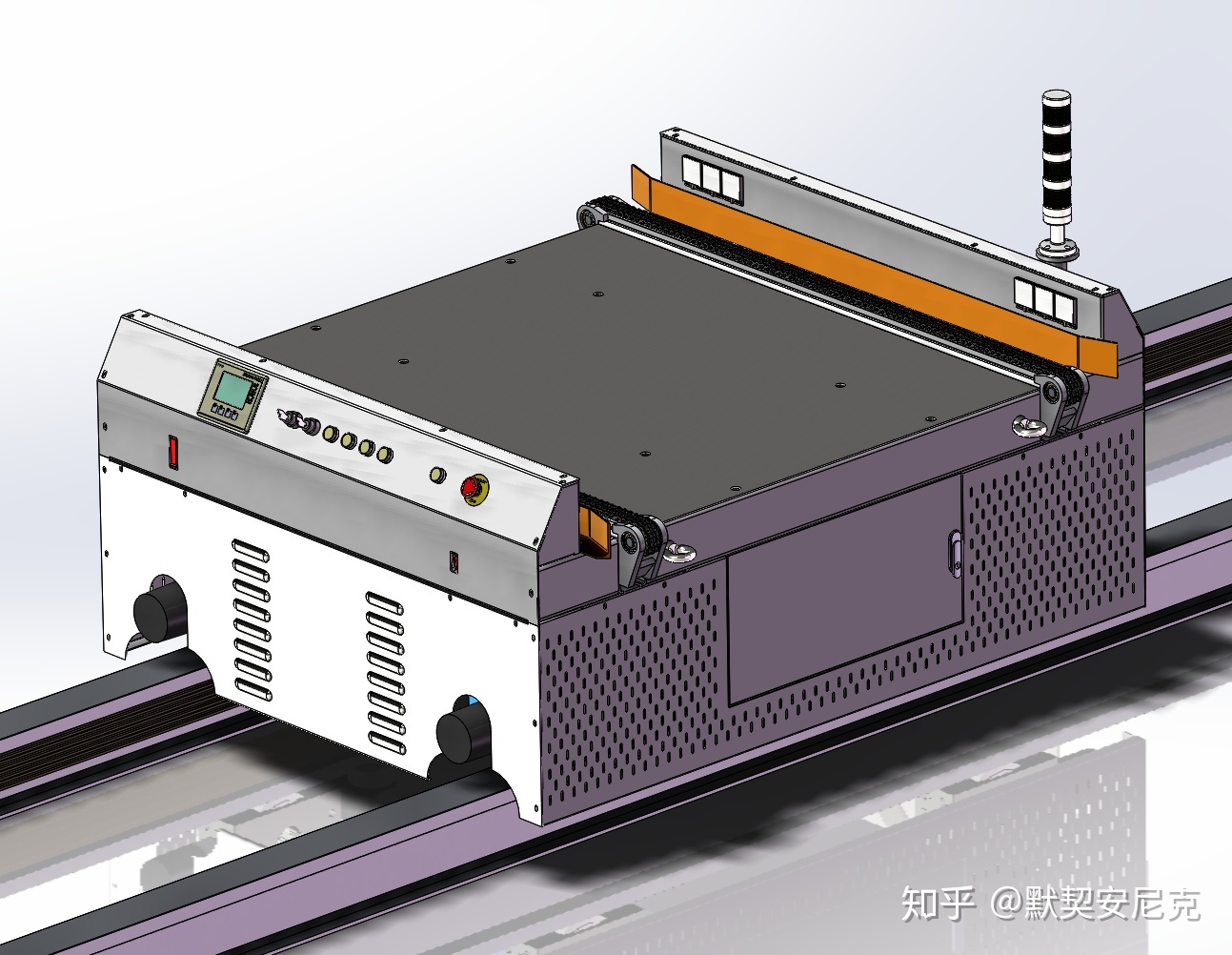 合力叉车3d模型_有轨导引小车RGV三维模型详细设计SolidWorks2017-CSDN博客