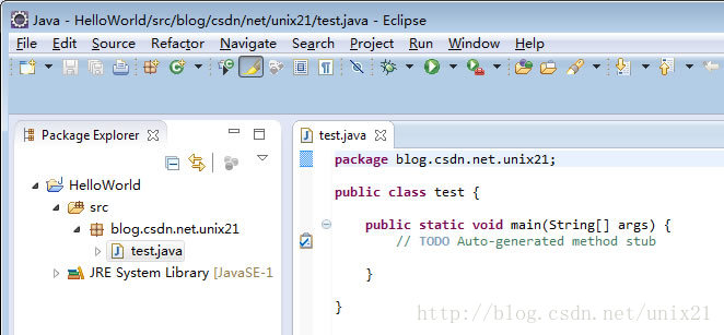 Java开发环境搭建 Eclipsejava开发环境的搭建以及使用eclipse从头一步步创建java项目 Csdn博客