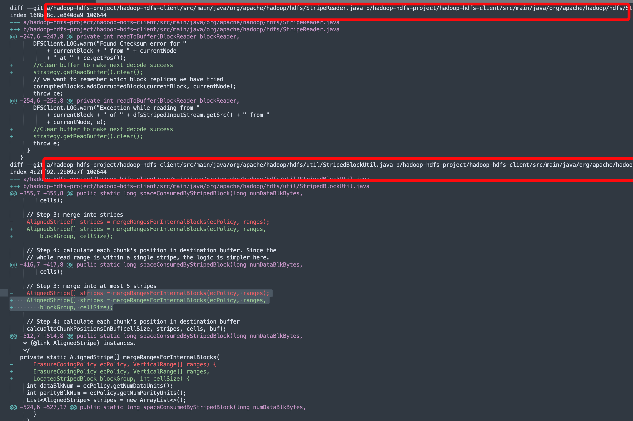 使用Hadoop patch包修复的一次经历_hdfs ec码 文件读取时unexpected eos from the reader-CSDN博客