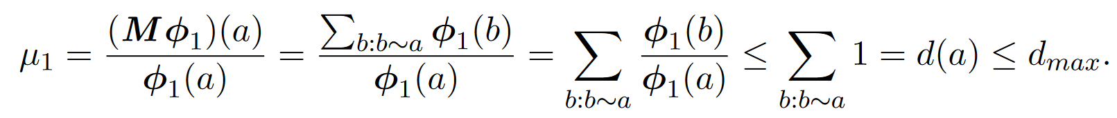 谱图理论（Spectral and Algebraic Graph Theory）| Chapter4: Perron-Frobenius Theorem_邻接矩阵的特征值-CSDN博客
