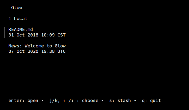 glow 安装使用指南：一款基于终端的 Markdown 阅读器_linux glow-CSDN博客