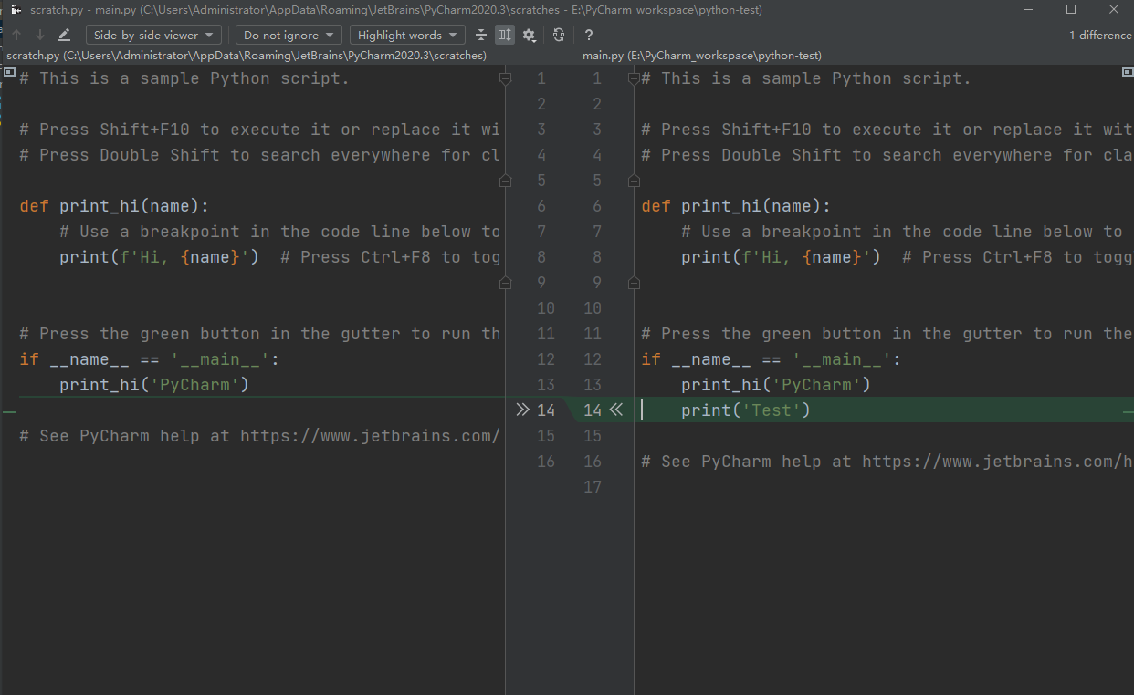 PyCharm使用教程 --- 4、界面/菜单栏介绍_pycharm 界面介绍-CSDN博客