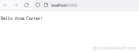 Carter--模块化组织和管理.NET 6 Minimal API应用程序接口服务的利器_carter net-CSDN博客