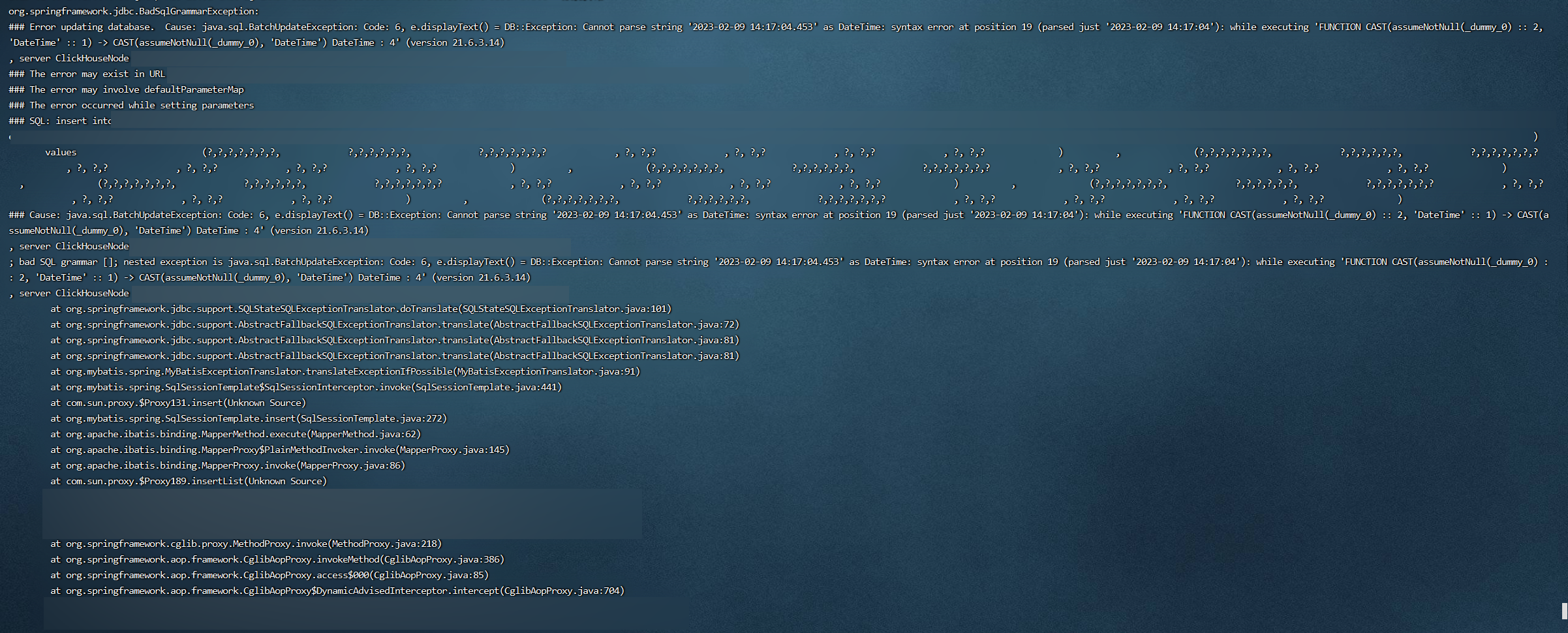Clickhouse DateTime Cannot Parse String XX As DateTime Clickhouse DateTime Cannot Parse String XX As DateTime