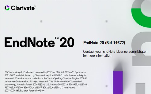 ENDNOTE 20 for Win 文献管理工具下载安装使用教程_endnote20-CSDN博客