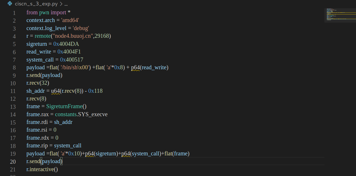 ciscn_2019_s_3-CSDN博客