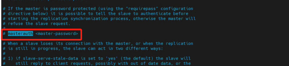 redis集群：MASTER aborted replication with an error: NOAUTH Authentication ...