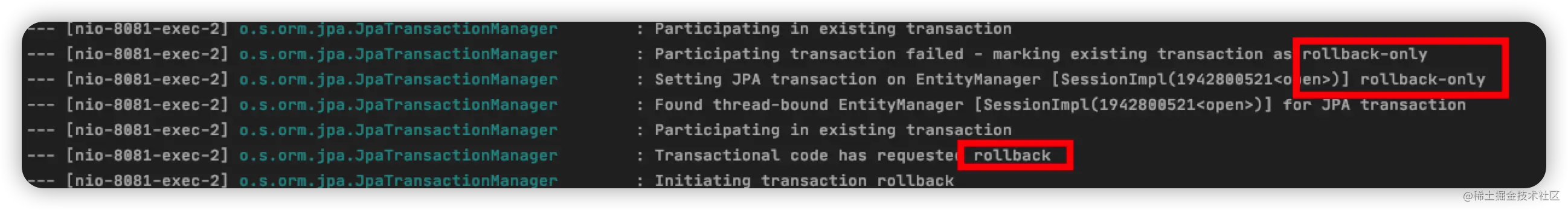 rollback-only异常令我对事务有了新的认识-CSDN博客
