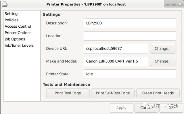 Linux使用佳能ip1188在linux下安装打印驱动,以佳能lbp2900为例 Csdn博客