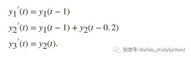 matlab用dde23求解带有固定时滞的时滞微分方程-CSDN博客