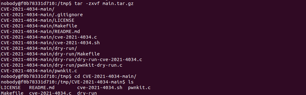 CVE-2021-4034提权漏洞复现_ubuntu cve-2021-4034 修复-CSDN博客