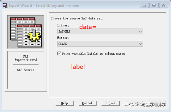sas数据集怎么导出_使用proc export过程导出sas数据集-CSDN博客