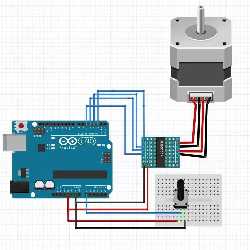 Arduino Uno官方原理图 Arduino基础入门篇27—步进电机驱动库的使用 Csdn博客