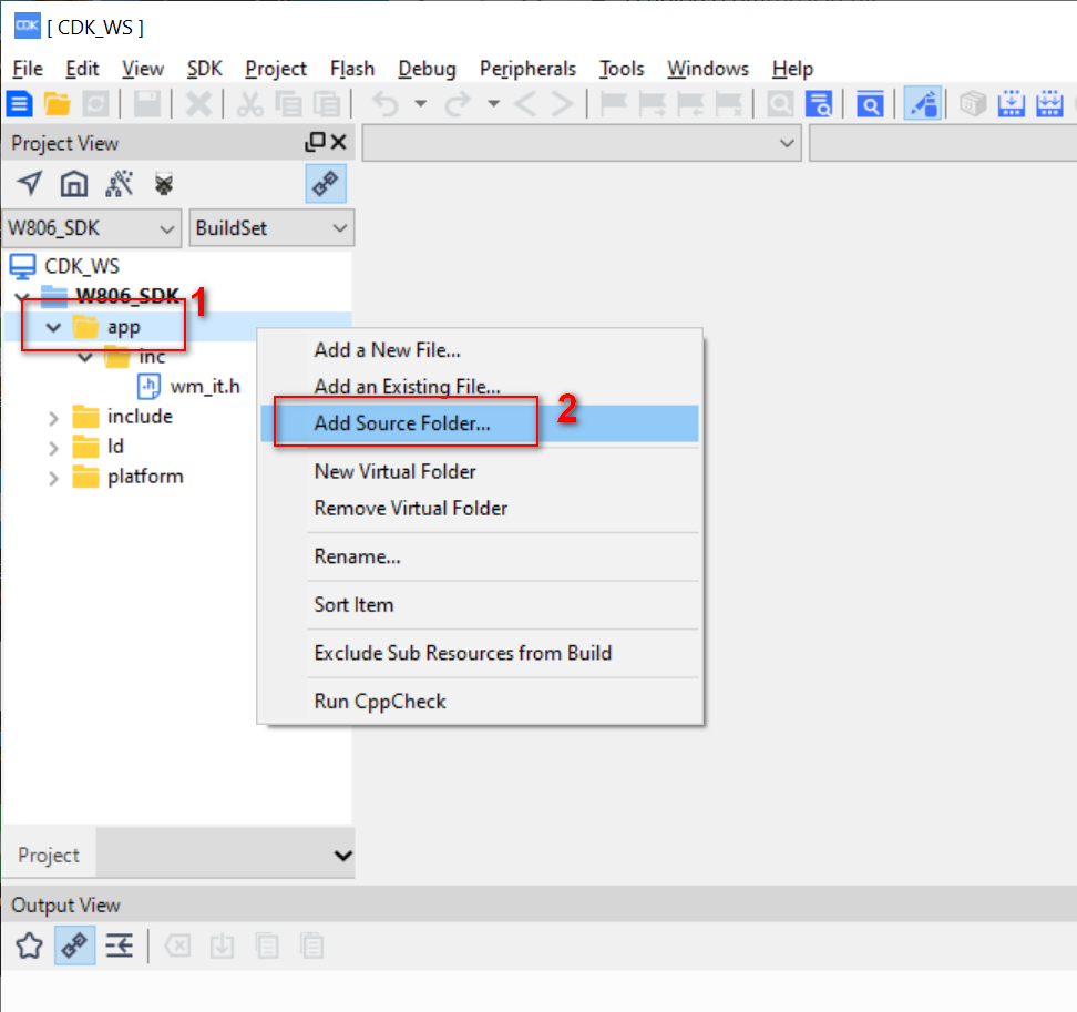 联盛德 HLK-W806 (十): 在 CDK IDE开发环境中使用WM-SDK-W806-CSDN博客
