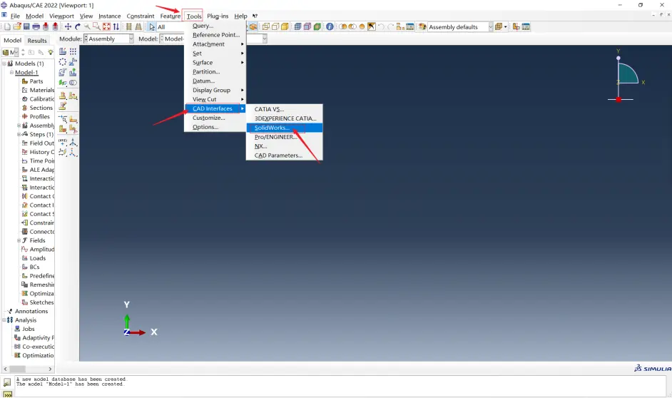 Abaqus2021关联Solidworks2022成功方法_solidworks2020与abaqus2022插件-CSDN博客