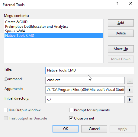 vs2015 rc android,Adding Native Tools Command Prompt on VS2015 RC-CSDN博客